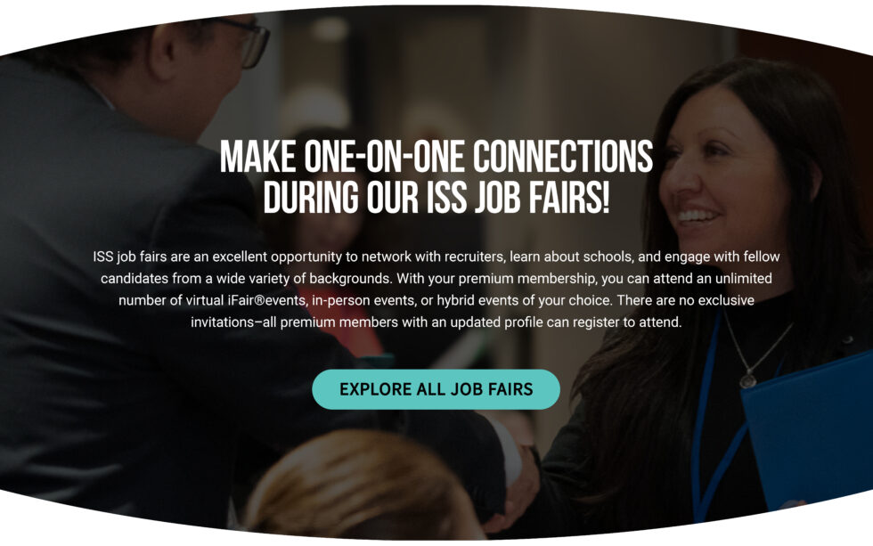 Find an International Teaching Job | ISS
